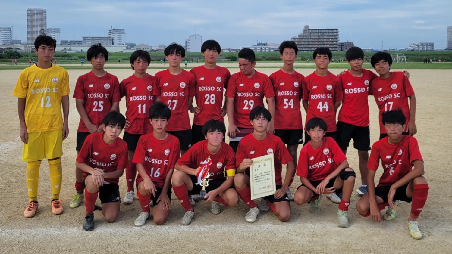 【JY 】U15区民大会 準優勝！ | 東京都江戸川区 ロッソサッカークラブ・サッカースクール 東京都江戸川区